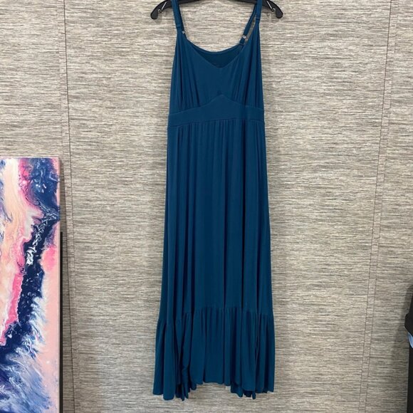torrid | Dresses | Torrid Super Soft Knits Blue Maxi Dress With ...